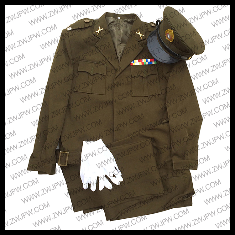 WW2 CHINESE NATIONALIST PARTY KMT GENERALS COMBAT UNIFORM SET ARMY CAP ...